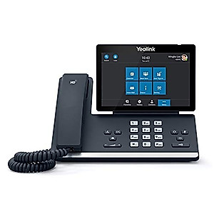 Yealink T58A IP Phone - Corded - Corded - Desktop - VoIP - Caller ID - Speakerphone - 2 x Network (RJ-45) - USB - PoE Ports - SIP, SIP v2, IPv4, IPv6, DHCP, PPPoE, SNTP, UDP, TCP, TLS Protocol(s)