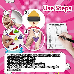 SUNALETTA Bachelorette Party Games, Pin The Pants on The Hunk Bridal Shower Games for Bachelorette Girls Night Wedding Shower Engagement Funny Games 30 Guests