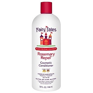 Fairy Tales Rosemary Repel Daily Kids Conditioner– Kids Like the Smell, Lice Do Not, 32 fl oz. (Pack of 1)