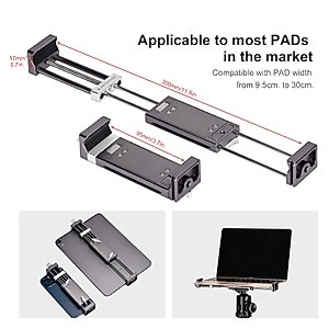 SUNWAYFOTO PC-03 Tablet Laptop Mount Smart Phone Bracket Tripod Bracket Accessories for Ipad Pro Holder Arca Swiss Stand Universal