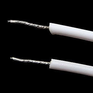 uxcell N.C. Recessed Wired Window Garage Contact Sensor Alarm Magnetic Reed Switch White HC-34A 10pcs