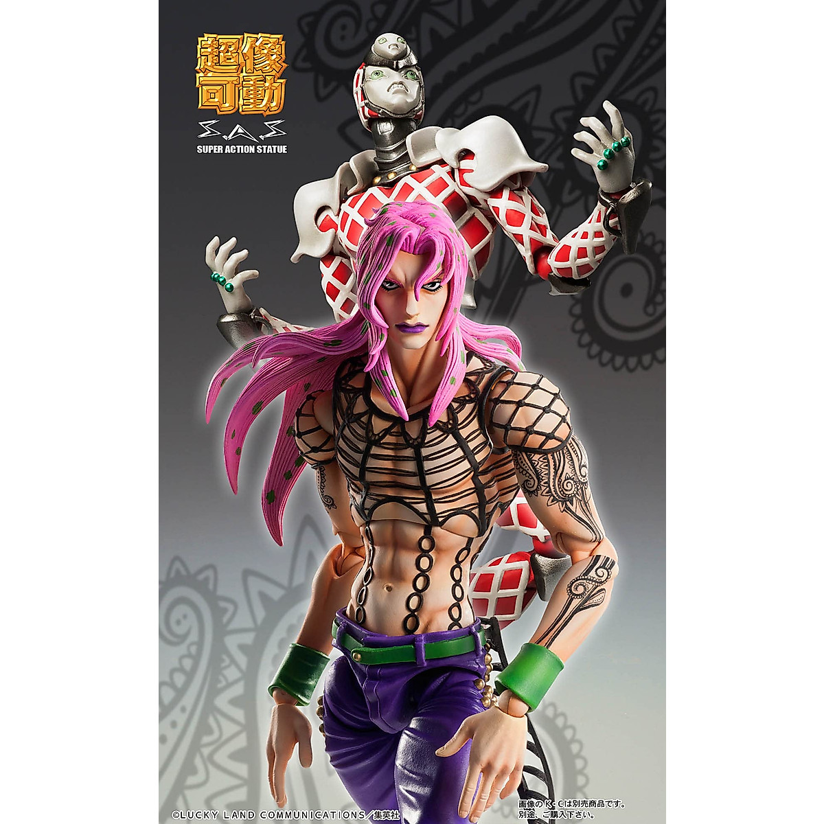 MediCos JoJo’s Bizarre Adventure Part 5: Chozo Kado Diavolo Super Action Statue Figure