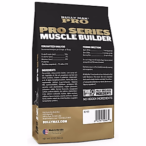 Bully Max Protein Powder for Dogs - Supports Muscle Building & Muscle Gain for Dogs of All Ages - 368 Grams