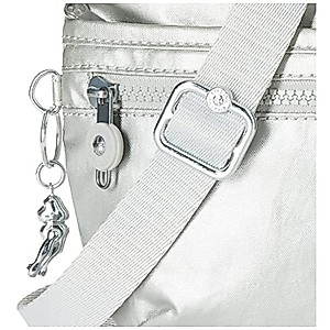 Kipling Women's Arto Small Crossbody, Lightweight Everyday Purse, Casual Shoulder Bag, Bright Metallic