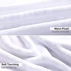 heshunxing Soft Throw Blanket Little Nightmares 2 Warm Fleece Blanket for Sofa Couch Living Room 50 inchx60 inch, White-style
