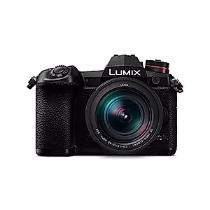 Panasonic LUMIX DC-G9LEB-K G9 Mirrorless Camera with Leica 12-60 mm Lens - Black