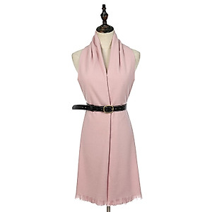 RUI VTRON Pink Scarfs for Women Pashmina Shawls and Wraps for Evening Dresses Fall Winter Scarves