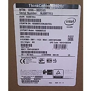 Lenovo ThinkCentre M920z All-in-One Desktop Computer - 23.8" Full HD TFT Display - 3.0 GHz Intel Core i5-8500 Six-Core - 256GB SSD - 8GB - Win10 pro