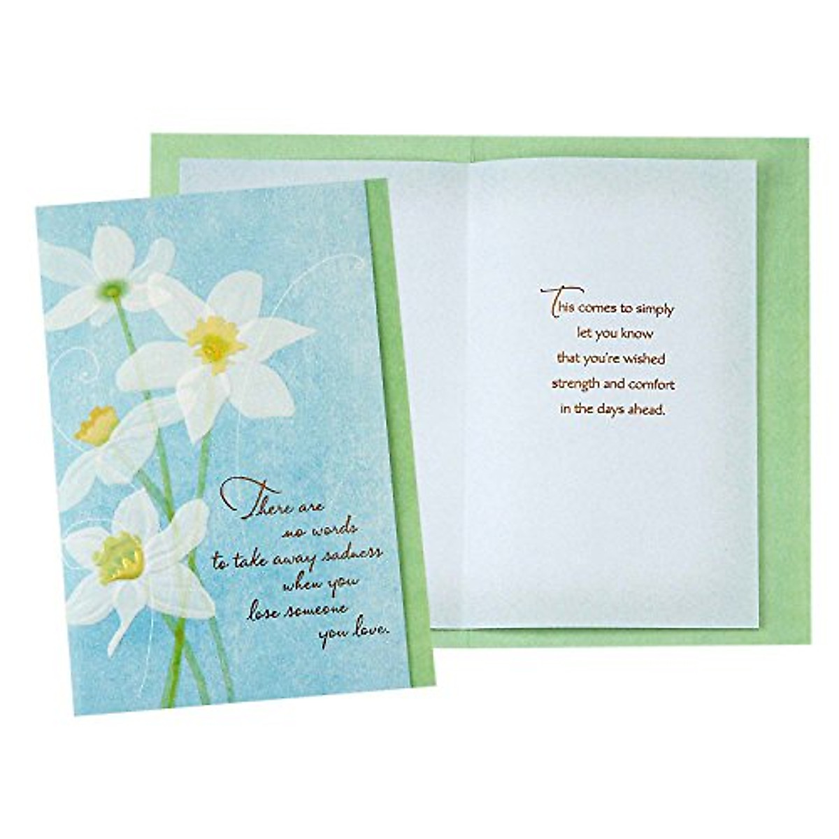 Hallmark Sympathy Cards Assortment Pack (5 Condolence Cards with Envelopes)