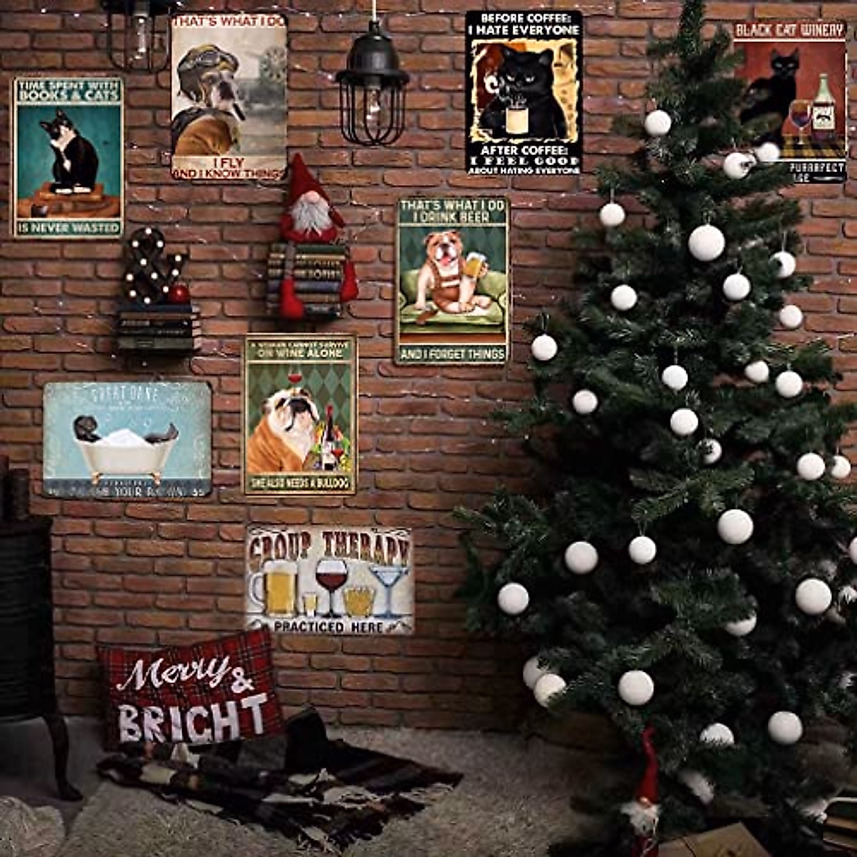 Bakaevsm Coffee Skull Tin Sign Old Fashioned Because Murder Is Wrong Poster Toilet Bathroom Bar Kitchen Club Coffee Shop Home Wall Decoration 8x12 Inches