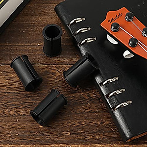 4pcs Microphone Shock Mount Rubber Sleeve, 1.8x0.8inch Sturdy Mic Shock Mount Rubber Spacer Tube Rubber Washer Microphone Accessories Compatible with Most Cameras