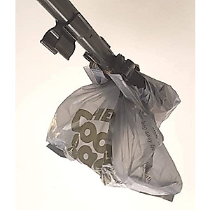 HEAVY Dootie Bags® VERY LARGE Dog and Cat Waste Poop Bags. 100 Count Strong Multi-Use, Leakproof with EZ Tie Handles and Gussets. Made with Corn Starch. Fits GoGo Stik and Swivel Bin Pooper Scoopers.