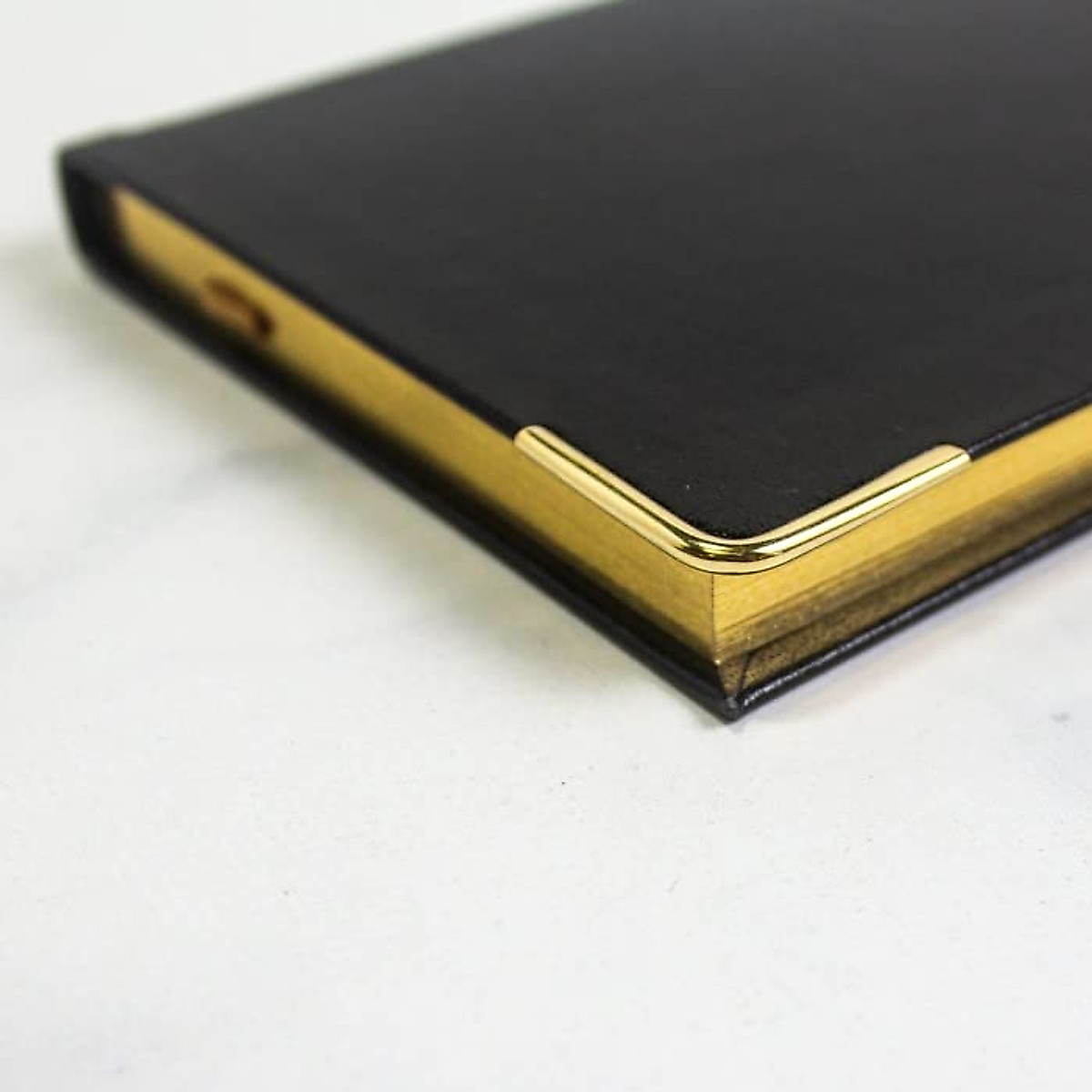 Brownline 2024 Executive Weekly Pocket Planner, Appointment Book, 12 Months, January to December, Horizontal, Sewn Binding, 6.75" x 3.1875", Trilingual, Black (CBE306-24)