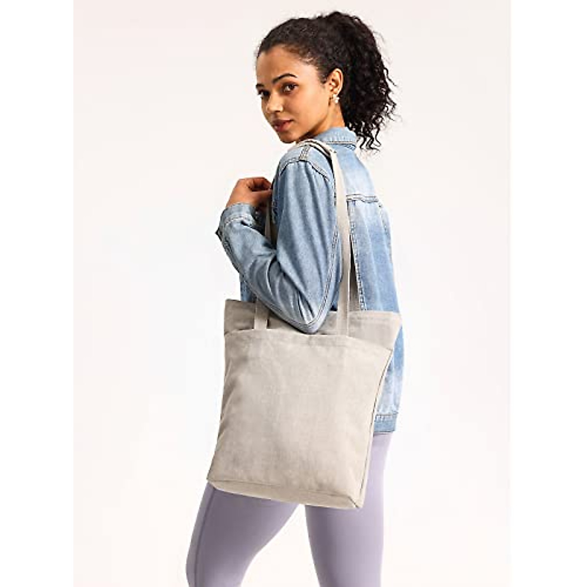 FASTFAIRY Tote Bag Backpack 2 in 1 ，Waterproof, holds 14" laptop