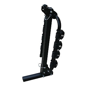 BRIGHTLINES Heavy Duty Swing Away Fold Down 2" Hitch Mount Bike Rack for up to 4 Four Bikes