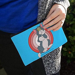 GRAPHICS & MORE Tom and Jerry Tom Character Pencil Pen Organizer Zipper Pouch Case