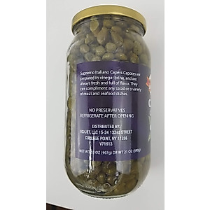 Supremo Italiano Capers, Capotes, 32 Oz (22 Oz Drained) 1 Jar