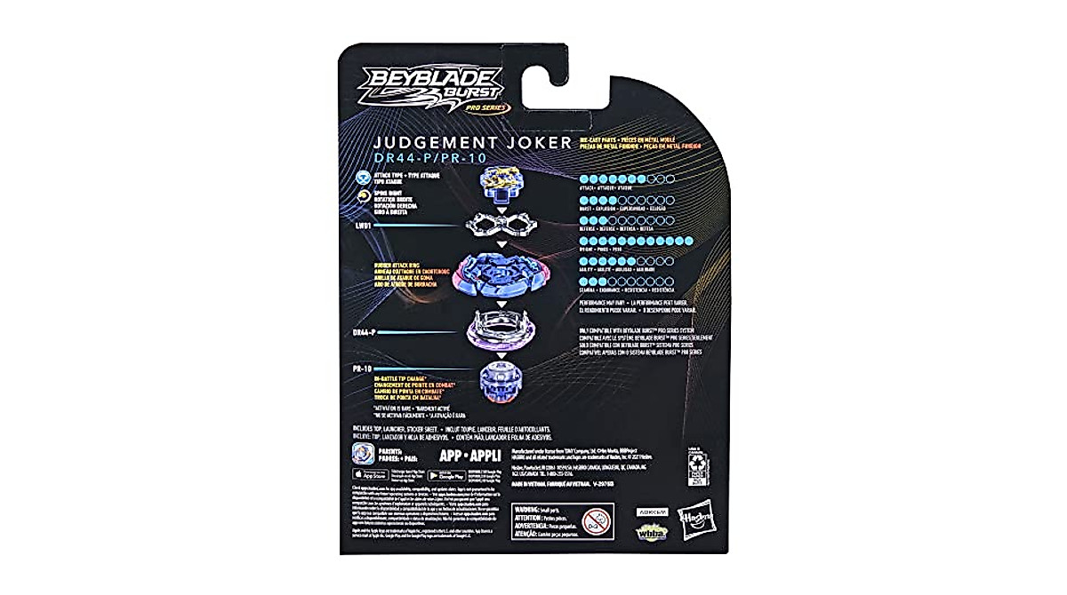 Beyblade Burst Pro Series Judgement Joker Starter Pack