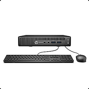 HP ProDesk 400 G2 Mini Desktop PC, Intel Quad Core i5-6500T up to 3.1GHz, 16G DDR4, 512G SSD, WiFi, BT 4.0, Windows 10 Pro 64 Bit-Multi-Language Supports English/Spanish/French(Renewed)