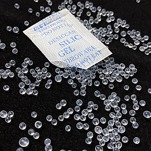 Silica Gel Packets,2 Gram 500 Packs Desiccant Pack Food Grade Silica Packets for Moisture Control, Rechargeable Moisture Absorber Bags for Storage
