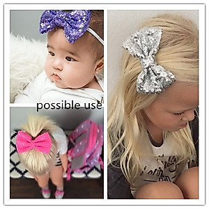 LQIAO Shimmer Gold Sequin Fabric by The Yard Two Way Stretch Spandex Embroidered Mesh African Lace Sequin Fabric for Dress Sewing