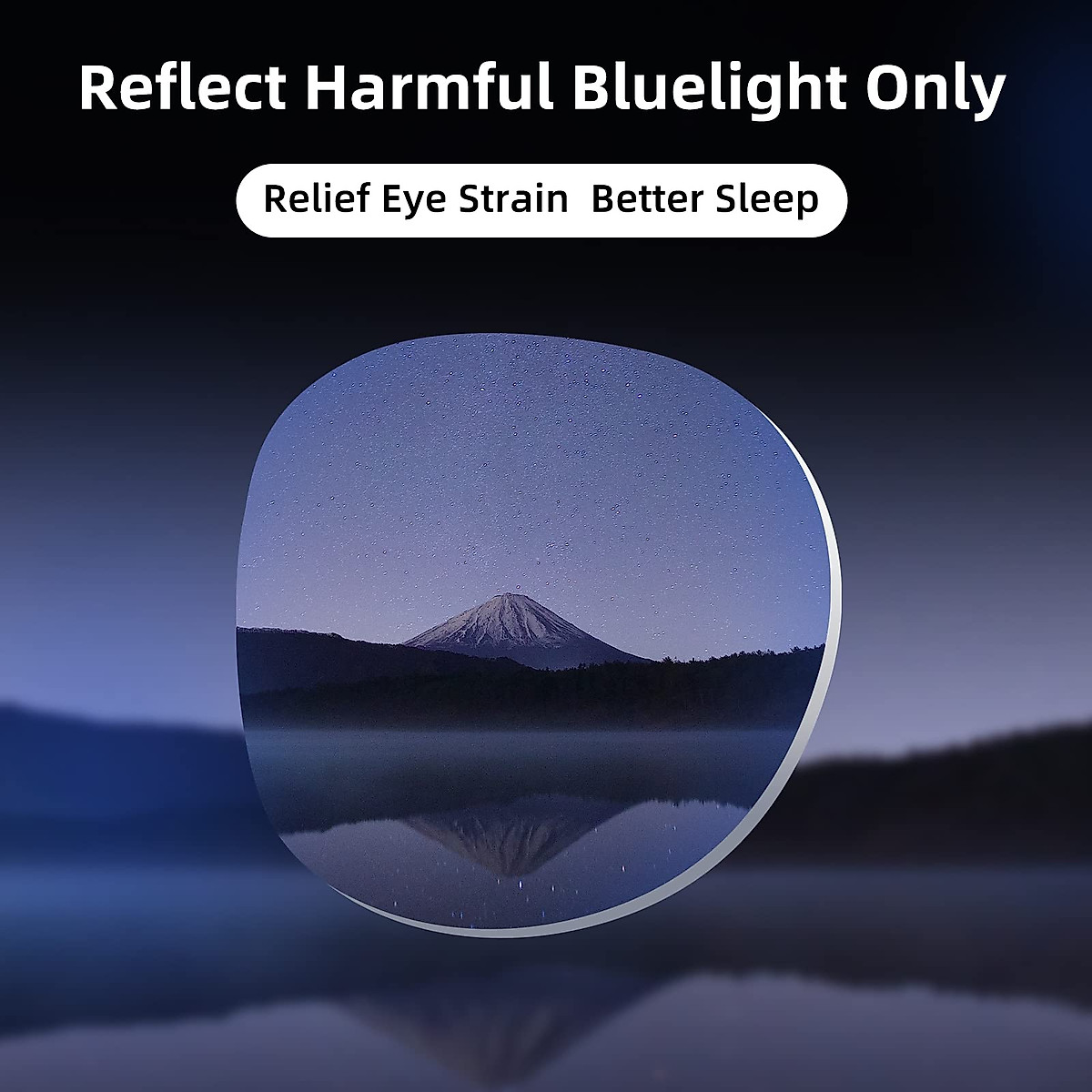 Merryhome(1 Pack) VR Lens Protector, Blue Light Glasses, for Quest 3S/ Quest 2 Accessory, Not for Quest 3, Lens Replacement, Anti-Glare, Dust, Easy to Install-Black