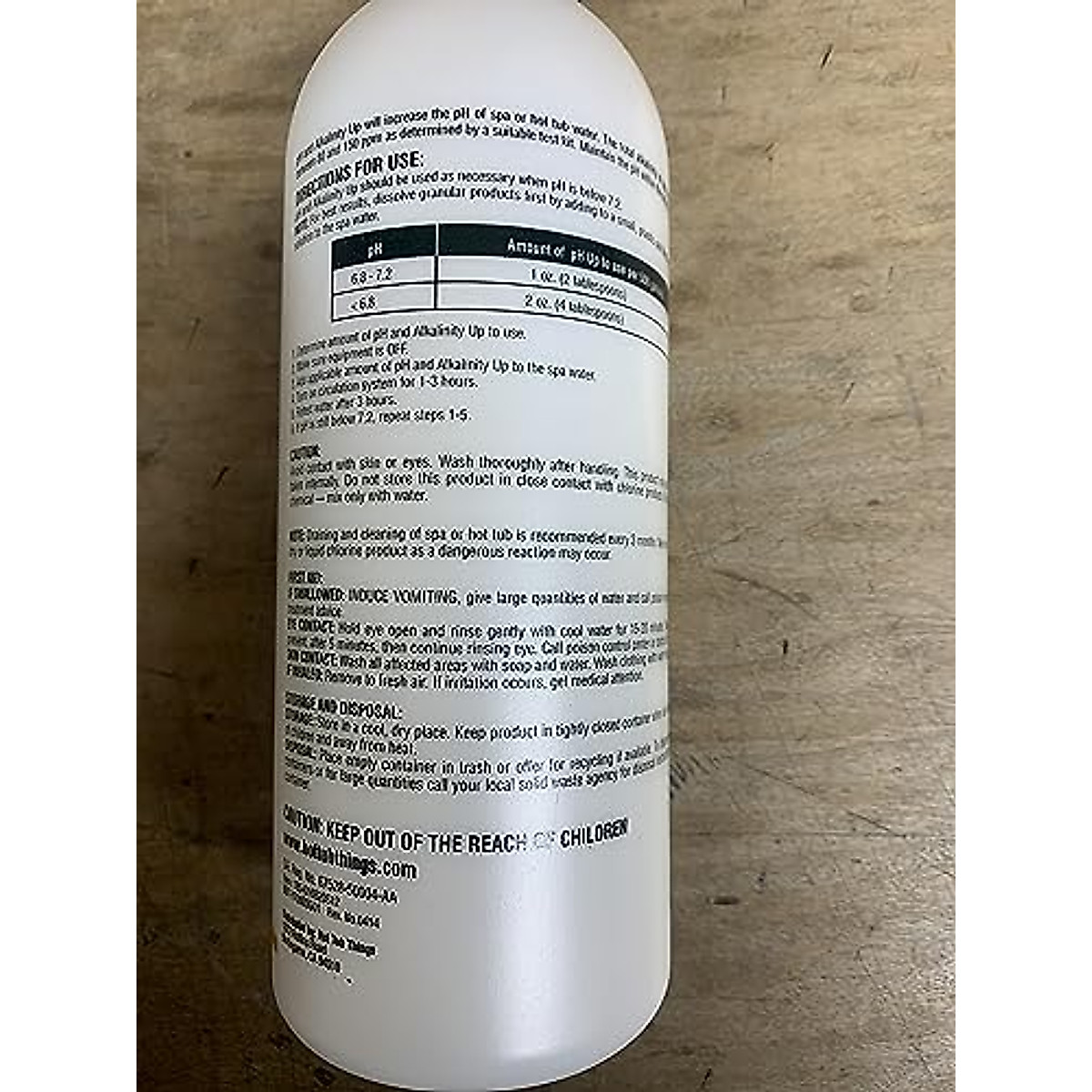 Hot Tub Things pH up and Alkalinity Up 2 Pounds - Protects Your Spa with pH Plus and Alkalinity Increaser for Hot Tub, Pool, and Swimming Pool Spa.