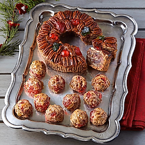 Collin Street Bakery DeLuxe Fruitcake Bites Handcrafted with World-Class Ingredients & Baked Fresh in Texas Since 1896 (12oz)