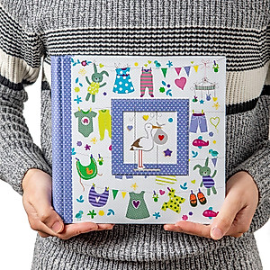 Edian Memo Photo Album 4x6 200 Photos, Family Baby Kids Cute Photo Album with Writing Space