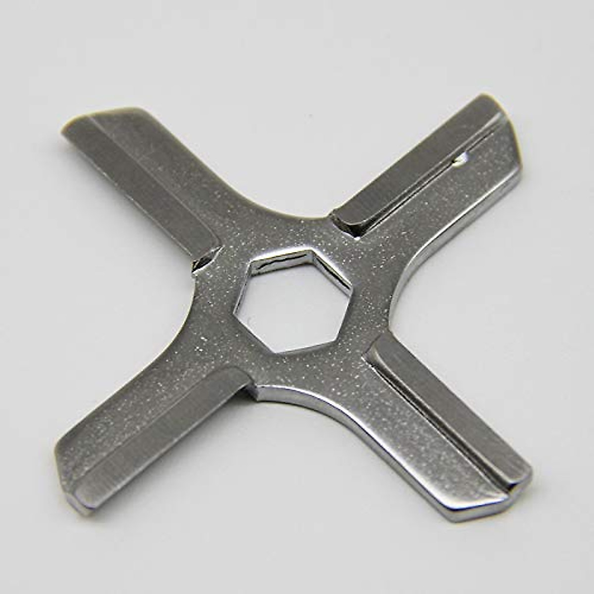 ADUCI 1pc Meat Grinder Knife Stainless Steel Blade Spare Parts Replacement for Moulinex HV3 for KRUPS F402 for Daewoo Kitchen Appliance