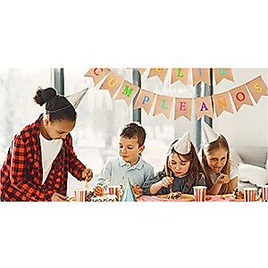 Mandala Crafts Feliz Cumpleaños Banner for Spanish Birthday Decorations - Feliz Cumpleanos Fiesta Mexican Birthday Banner for Mexican Happy Birthday Decorations Party Backdrop