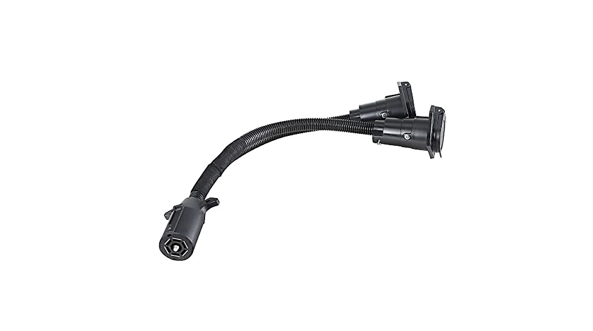 Oyviny 7 Way Y Splitter Trailer Adapter for Easy Hook-Up