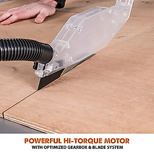 Evolution Power Tools RAGE 5-S Table Saw Multi-Material Cutting, Cuts Wood, Plastic, Metal & More, TCT Blade Included 10"