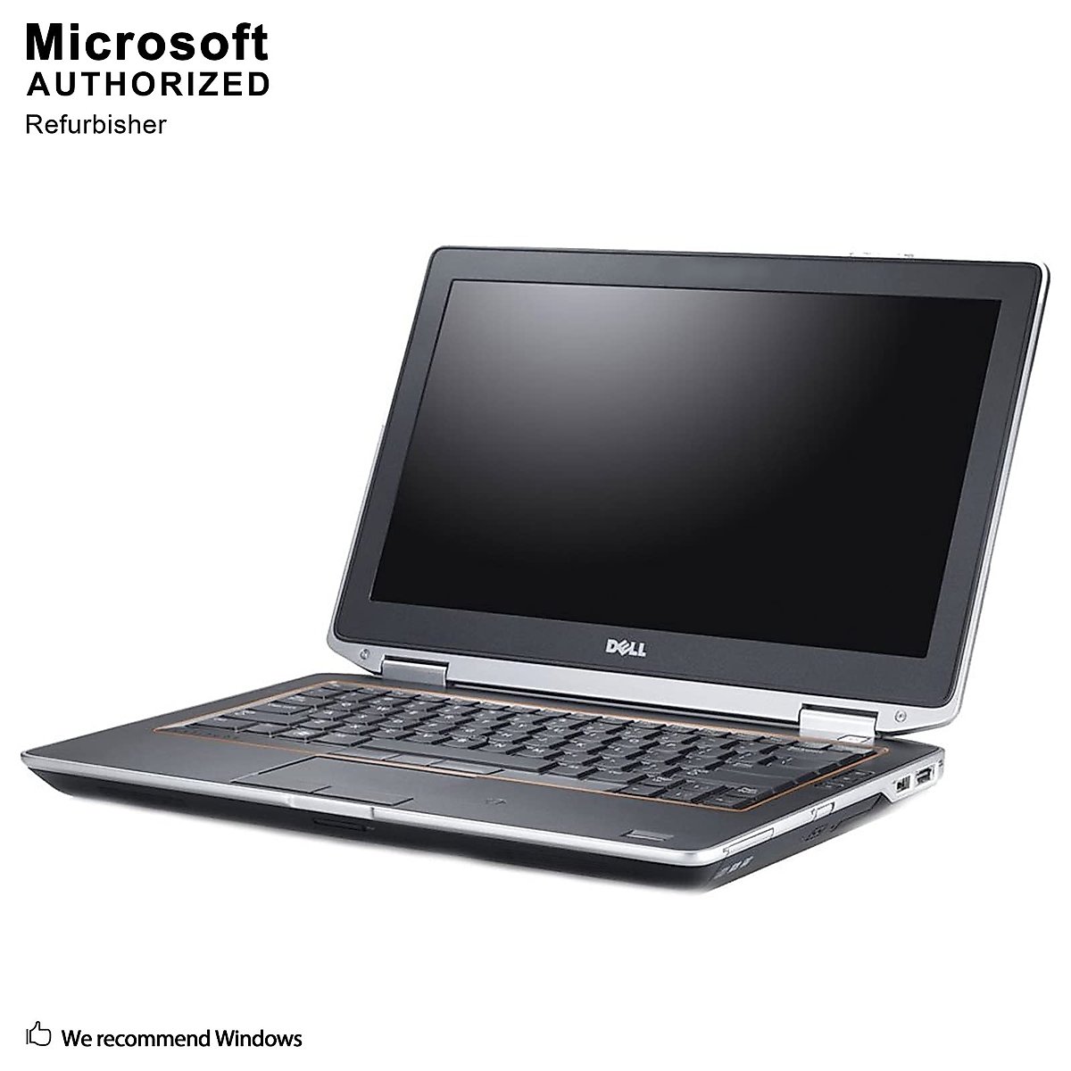 Dell Latitude E6320 13.3 Inch Laptop , Intel Core i7 2620M up to 3.4GHz, 8G DDR3, 500G, DVD, WiFi, VGA, Mini HDMI, Windows 10 64 Bit-Multi-Language, English / Spanish / French(CI7)(Renewed)