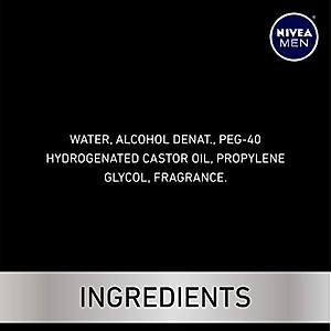 Nivea Men DEEP Comfort Post Shave Lotion - Soothe Shave irritation - 3.3 fl. oz. Bottle (Pack of 3)