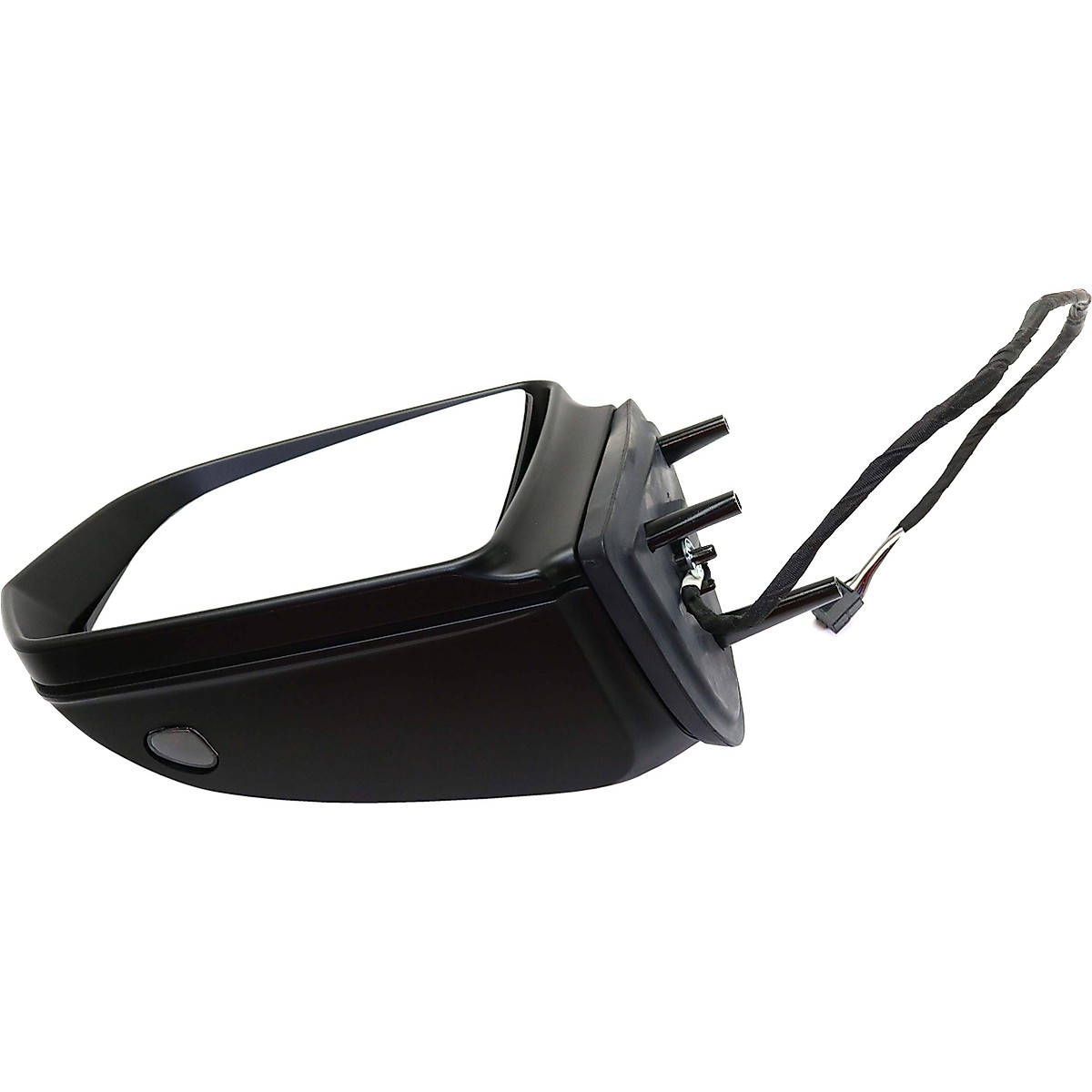 Kool Vue Driver Side Power Heated Mirror for Mercedes Benz ML350 GL450 GL550 ML550 ML63 AMG 2009-2010 Manual Fold With Signal Light & Puddle Lamp; Without Memory Paintable