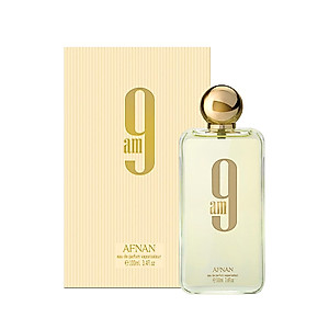 Afnan 9 AM Unisex Eau De Parfum, 3.4 Fl. Oz