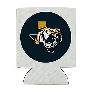 East Texas Baptist University Primary Logo Can Cooler - Drink Sleeve Hugger Collapsible Insulator - Beverage Insulated Holder