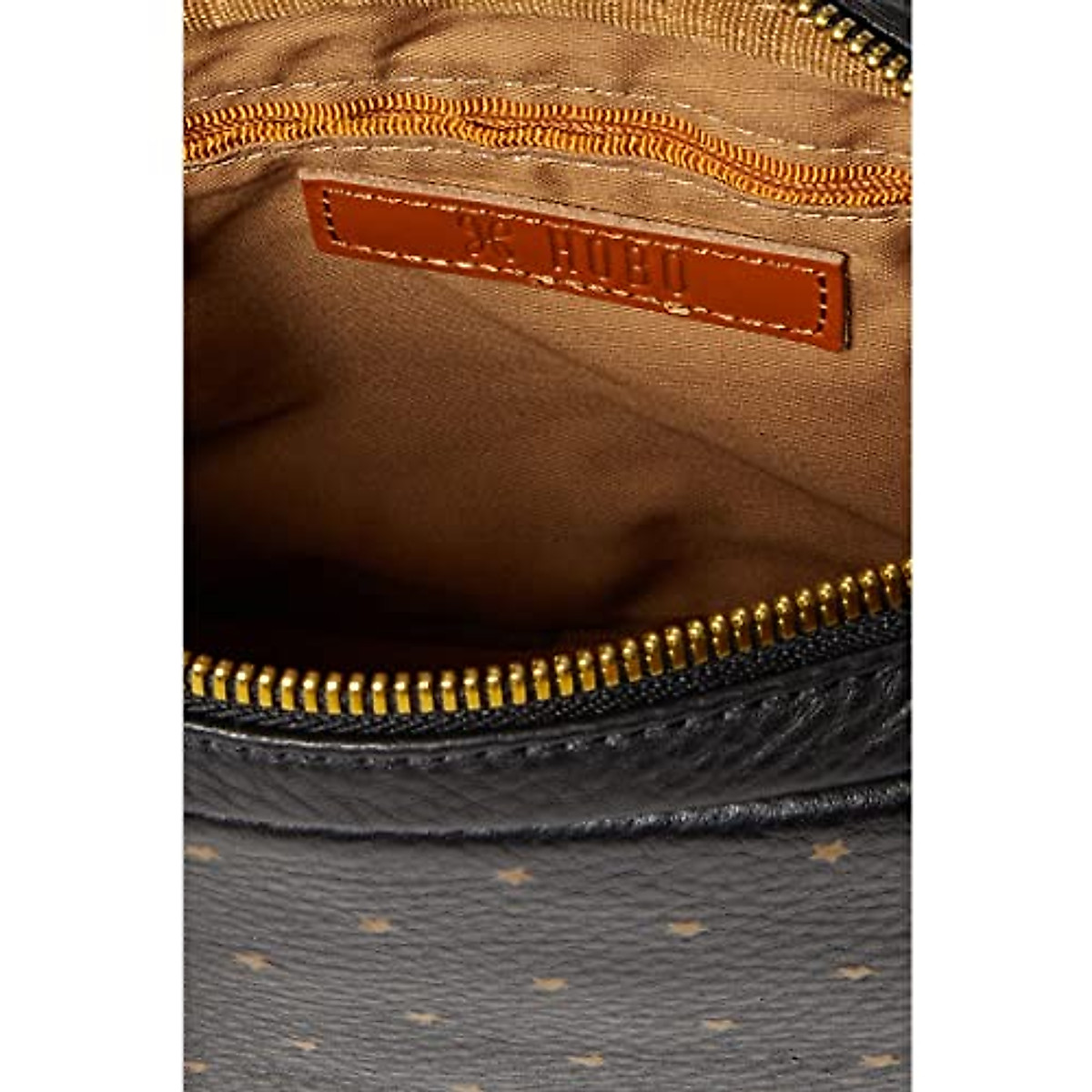 HOBO Renny Small Crossbody Satchel For Women - Slender Strap With Soft Lined Interior, Upright Flat Base, Comfortable and Stylish Hand Bag Black One Size One Size