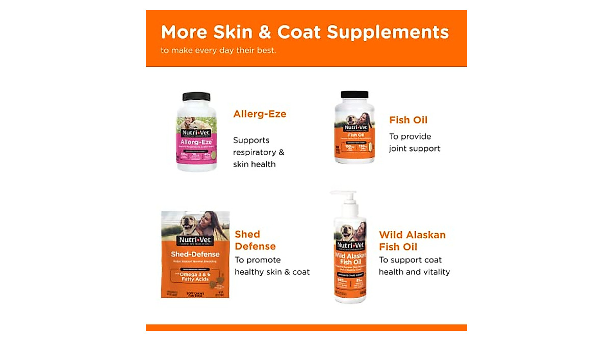 Nutri-Vet Yeast & Garlic Tablets for Healthy Dogs