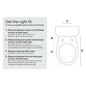 Brondell LE99 Swash Electronic Bidet Seat, Fits Elongated Toilets, White – Lite-Touch Remote, Warm Air Dryer, Strong Wash Mode, Stainless-Steel Nozzle, Saved User Settings & Easy Installation