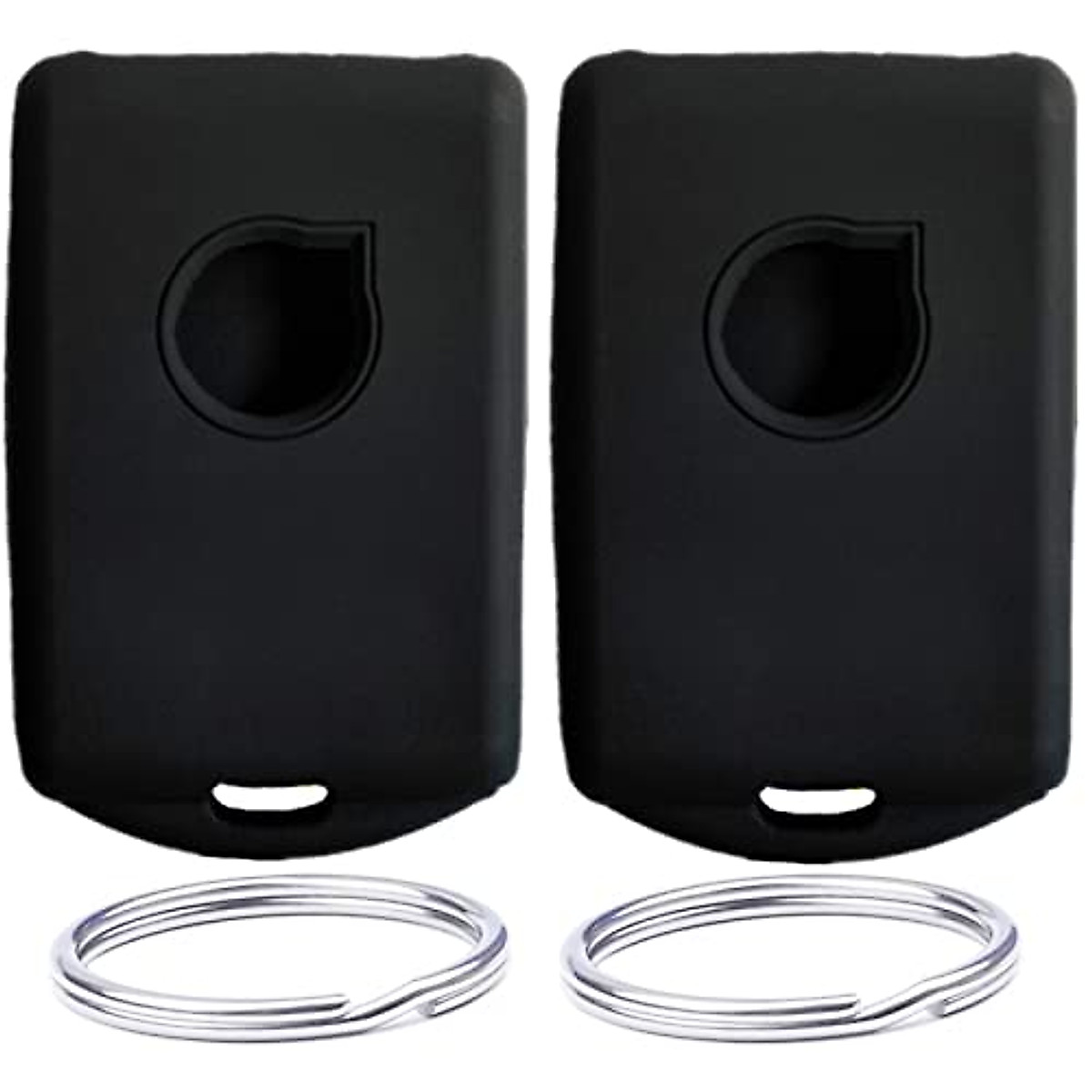 Smart Key Fob Cover Case Protector Keyless Remote Holder for 2017-2022 Volvo XC90 XC70 S60 S80 S90 C30 V70 V90 YGOHUF8423