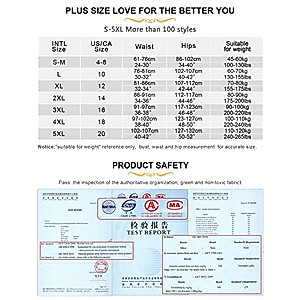 Women Lace Garter Belts Plus Size Suspender Belt Set with 4 Adjustable Straps for Thigh High Stockings