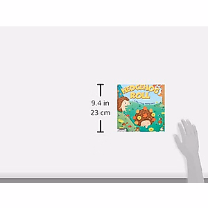 Gamewright - Hedgehog Roll - A Fun & Fuzzy Racing Game