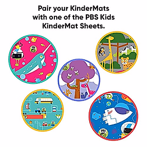 KinderMat, 1" Thick, 4-Section Rest Mat, 45" x 19" x 1", Red/Blue with Grey Binding, Great for School, Daycare, Travel, and Home, Made in The USA