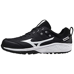Mizuno mens All Surface Low Ambition 2 Turf Shoe, Black-white, 10 US