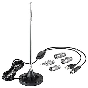Amplified FM Radio Strong Magnetic Base Telecopic Antenna for Yamaha Pioneer Marantz Sherwood Bose Wave Music System FM Radio Bluetooth Home Stereo Receiver AV Audio Video Home Theater Tuner，Eifagur