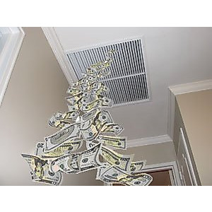 Battic Door Whole House Attic Ceiling Fan Shutter Seal Cover, Fits up to 36" X 48" Attic Fan Shutters