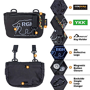 Rough Enough Small Black Crossbody Purse Cellphone Wallet Insert for Womens Teen Girls Travel