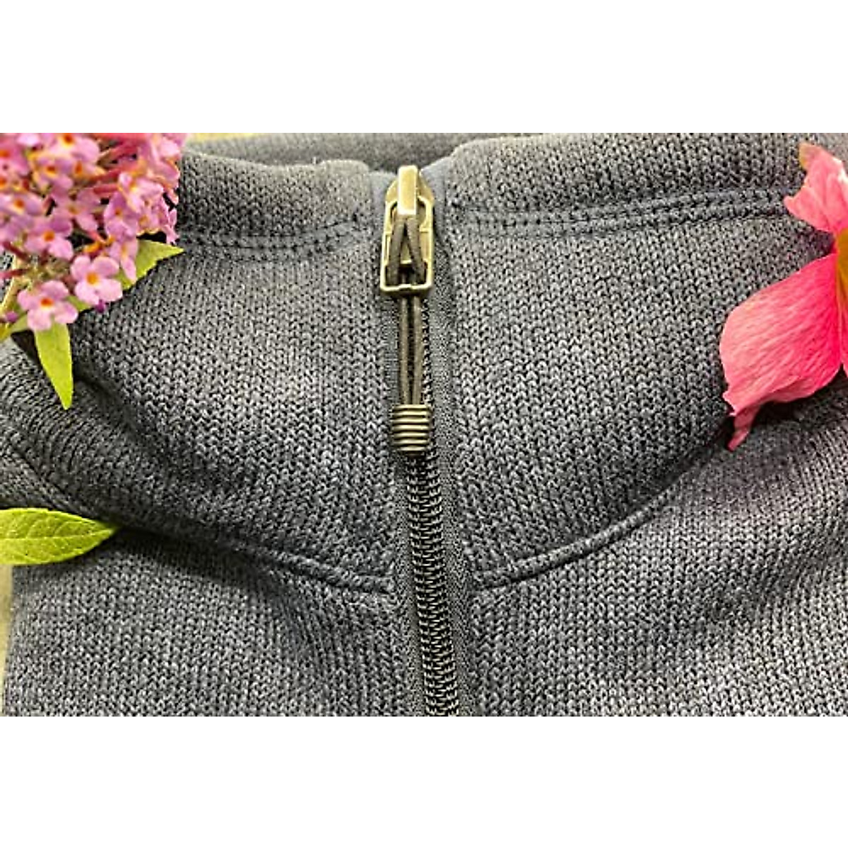 Hair Tie Zipper Pull (black)